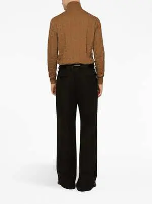 Dolce & Gabbana Logo-embroidery Knitted Top