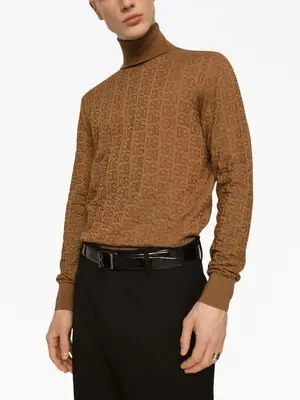 Dolce & Gabbana Logo-embroidery Knitted Top