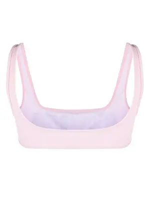 Dsquared2 Technicolor Bandeau-style Bikini Top