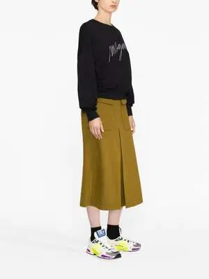 MSGM Rhinestone-embellished Sweatshirt
