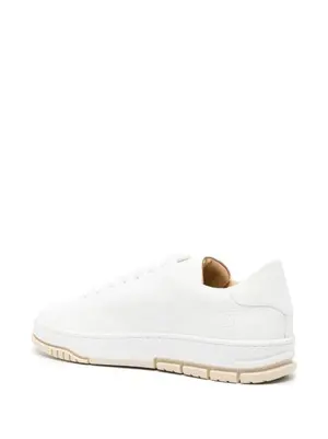 Philipp Plein Logo-plaque Leather Sneakers - White