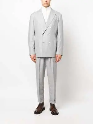 Brunello Cucinelli Dart-detailed Tailored Trousers