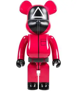 MEDICOM TOY X Squid Game Guard Be@rbrick Figure - Red