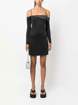 DIESEL® D-rappy Logo-embroidered Minidress