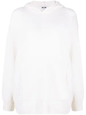 Msgm Embroidered Sweatshirts Hoodies For Women