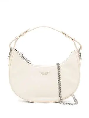 Zadig&Voltaire Moonrock Leather Shoulder Bag - Neutrals