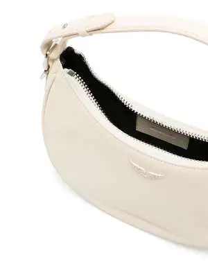 Zadig&Voltaire Moonrock Leather Shoulder Bag - Neutrals