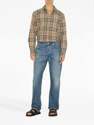 Burberry Vintage Check-pattern Cotton Shirt