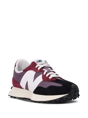 NEW BALANCE 327 Logo-patch Sneakers - Purple