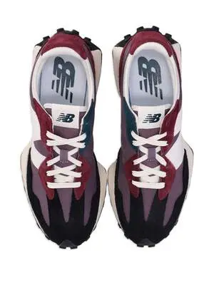 NEW BALANCE 327 Logo-patch Sneakers - Purple