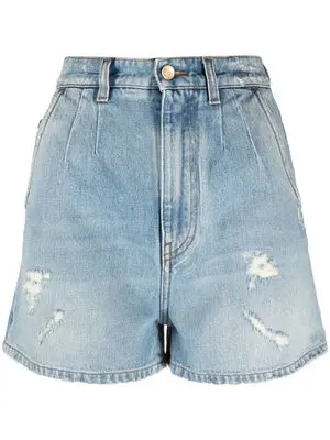Dolce & Gabbana High-waisted Denim Shorts