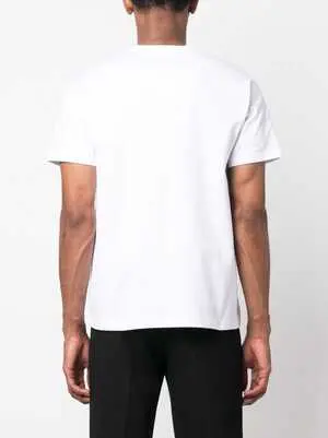 Alexander McQueen Logo-print Cotton T-shirt - White