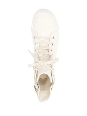 Rick Owens Edfu Leather Ankle Boots - Neutrals