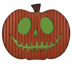 SUNSET VISTA DESIGNS Sunset Vista Jack O Lantern Porch Sitter - One-color