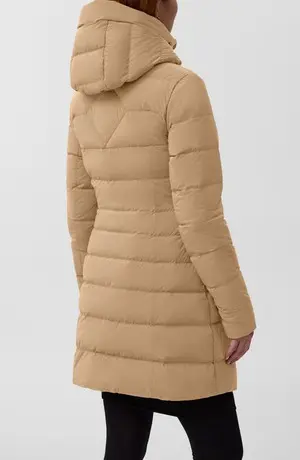 Canada Goose Clair Down Puffer Coat - Desert Sand
