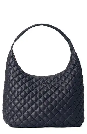 Mz Wallace Large Metro Shoulder Bag - Black/black
