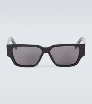 Dior Cd Diamond S5i Rectangular Sunglasses - Black