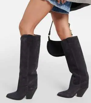Isabel Marant Lomero Knee-high Boots - Black