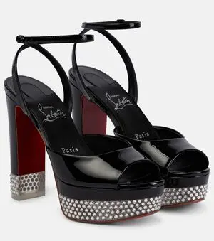 Christian Louboutin Criss-cross Shoes For Women