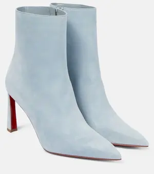 Women's Blue Dress Booties
