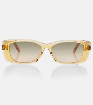 Dior Rectangular Sunglasses - Yellow