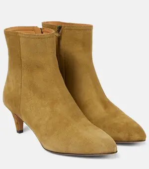 Isabel Marant Étoile Isabel Marant Deone Ankle Boots Beige