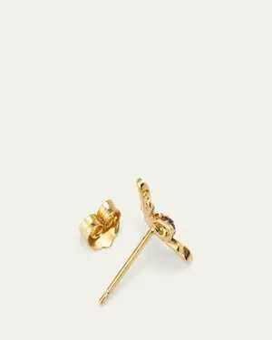 SYDNEY EVAN 14k Diamond & Sapphire Bee Stud Earring