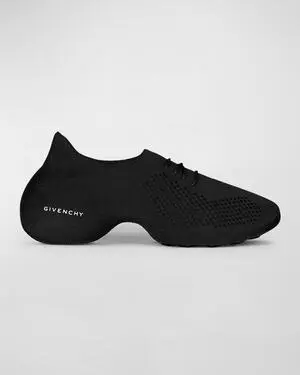 Givenchy Tk-360 Slip-on Knit Sneakers - Black