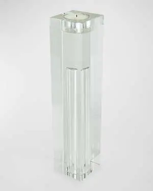 TIZO Clear Crystal Votive Candle Holder - Large - Clear