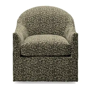 MASSOUD Glenn Swivel Chair - Oliver Latte