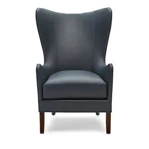 MASSOUD Mckinney Wing Chair - Saloon Jeans