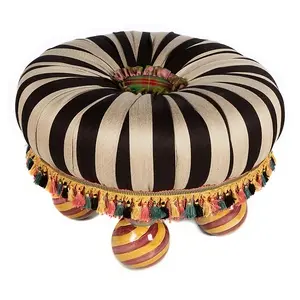 MACKENZIE-CHILDS On Wall Street Tuffet