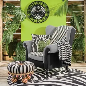 MACKENZIE-CHILDS On Wall Street Tuffet