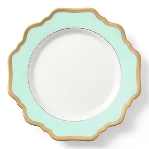 ANNA WEATHERLEY Anna's Palette Bread & Butter Plate - Aqua Green