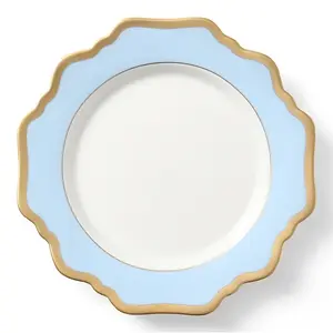 ANNA WEATHERLEY Anna's Palette Bread & Butter Plate - Sky Blue