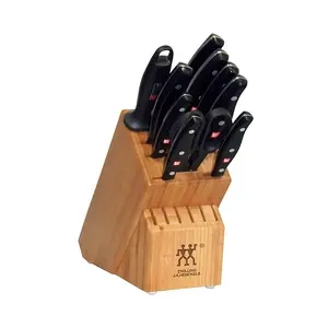 ZWILLING Twin Signature 11-piece Knife Block Set - Silver