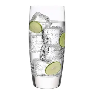 LUIGI BORMIOLI Michelangelo Hi Ball Glass, Set Of 4 - Clear