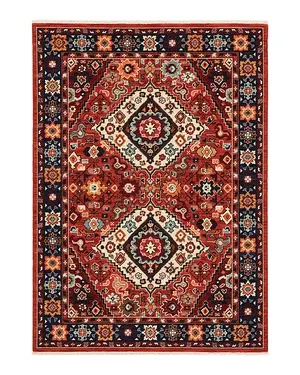 ORIENTAL WEAVERS Lilihan 2061v Runner Area Rug, 2' X 6 - Red/blue