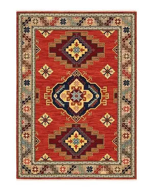 ORIENTAL WEAVERS Lilihan 5504p Area Rug, 3'3 X 5 - Red/multi