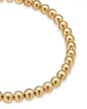 ALBERTO AMATI 14k Yellow Beaded Bracelet