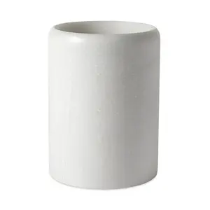 SFERRA Velina Marble Waste Basket - Dove