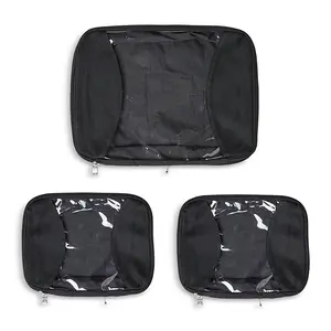 BAGGALLINI Compression Cubes Set Of 3 - Black