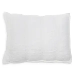 POM POM AT HOME Nantucket Sham, Standard - White