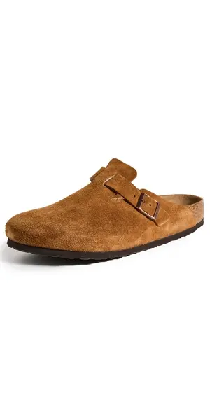 BIRKENSTOCK Boston Soft Footbed Clogs - Mink