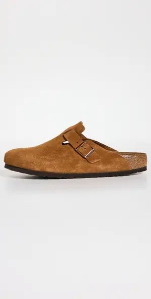 BIRKENSTOCK Boston Soft Footbed Clogs - Mink