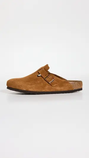 BIRKENSTOCK Boston Soft Footbed Clogs - Mink