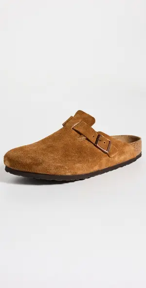 BIRKENSTOCK Boston Soft Footbed Clogs - Mink