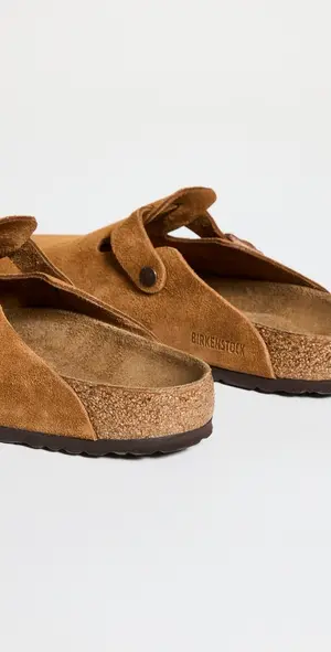 BIRKENSTOCK Boston Soft Footbed Clogs - Mink