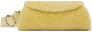 JIL SANDER Jil Sander Yellow Mini Cannolo Bag - 742 Lemon