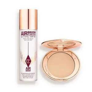 Charlotte Tilbury Airbrush Flawless Finish & Set Duo - One-color